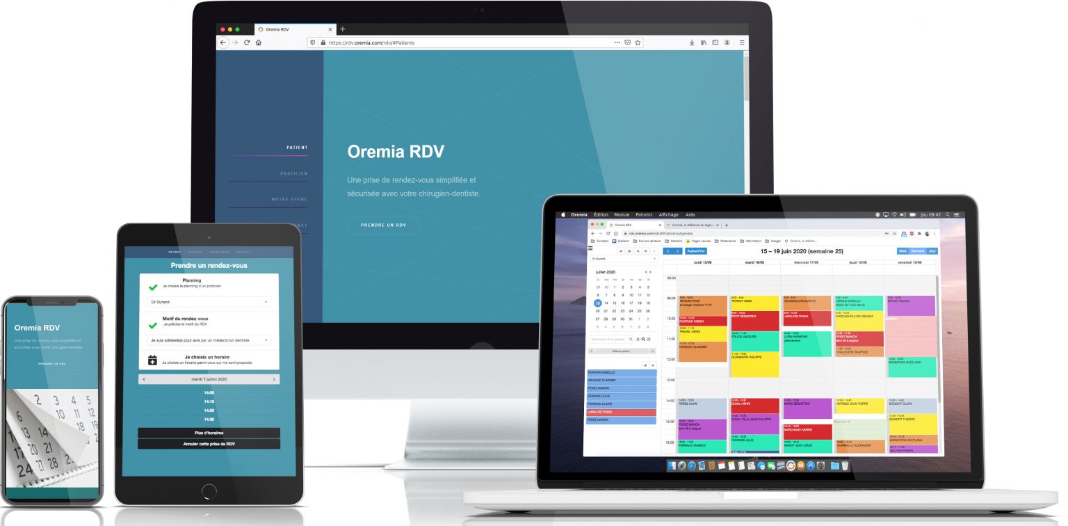 Oremia RDV, une solution de prise de rendez-vous sur mesure - Oremia